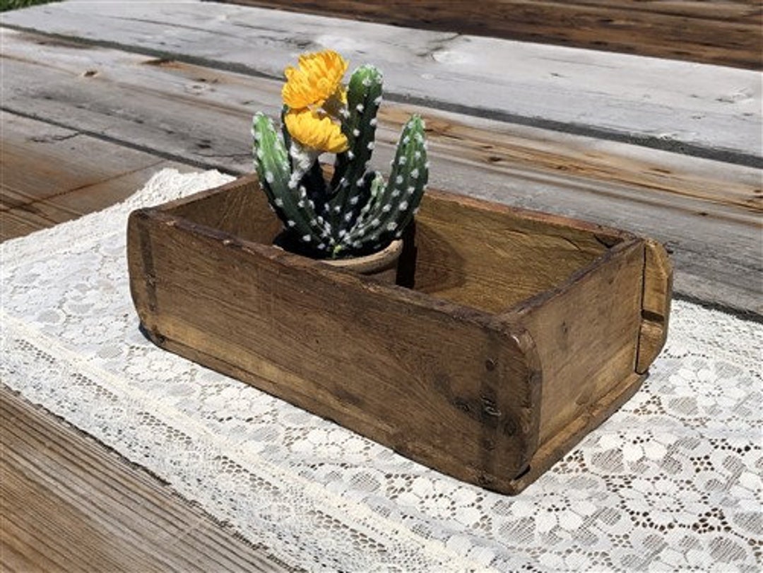 Single Rustic Wood Brick Mold Farmhouse Brick Mould Box Shelf - Etsy