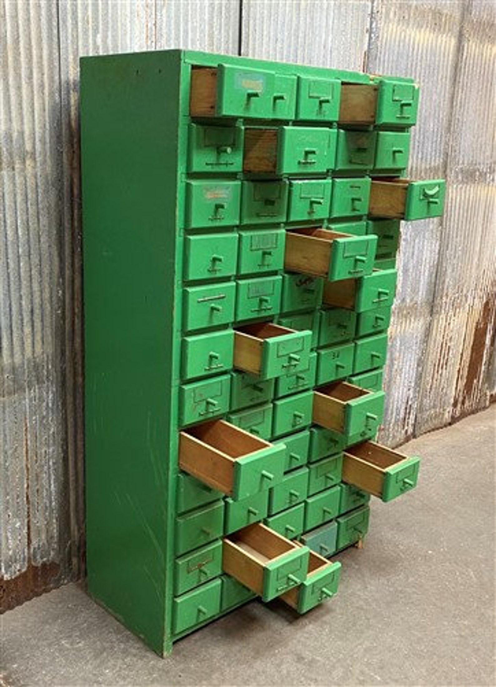 Vintage Multi-drawer Cabinet Country Store Hardware Storage - Etsy