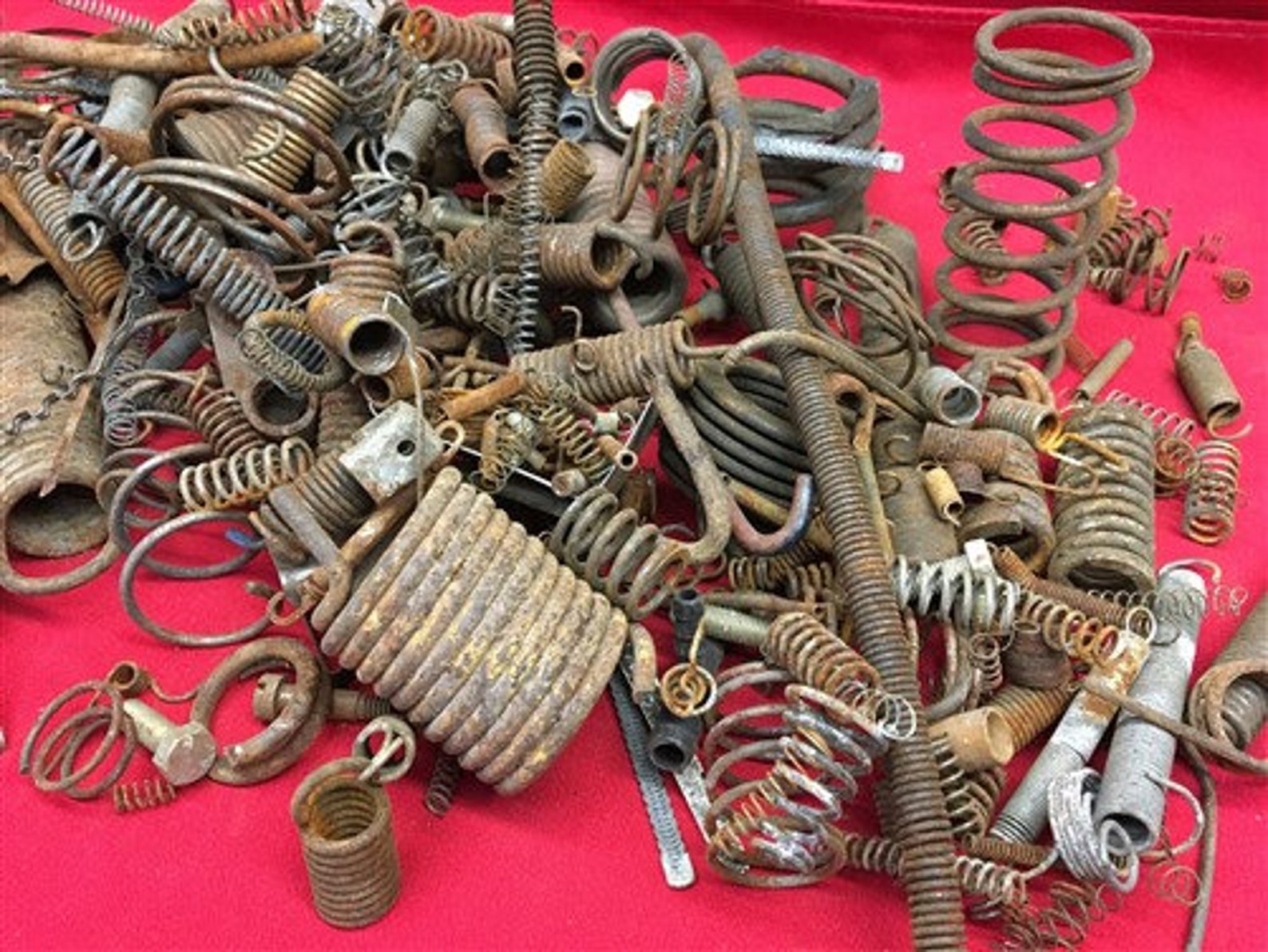 Lot Compression Tension Springs, Spiral Coil Steampunk, Art Craft ...