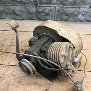 1929 Iron Horse Washing Machine Motor, Vintage Hit and Miss Gas Engine ...