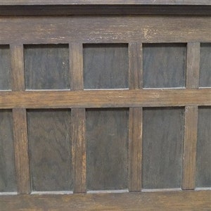 Arts Crafts Catholic Church Altar Rail Gate, Mission Oak Chancel ...