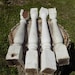 4 Balusters White Wood Architectural Salvage Spindles Porch - Etsy