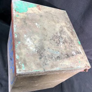 Willers Dairy Galvanized Milk Bottle Tin Box, Vintage Porch Delivery ...