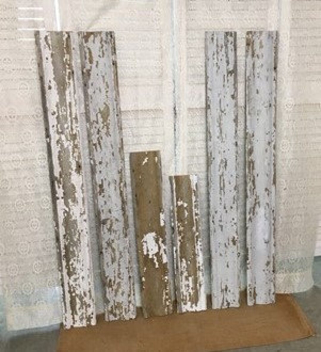 6 Wood Trim Pieces, Architectural Salvage, Reclaimed Vintage Crown ...