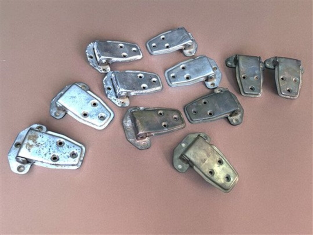 Ice Box Hardware, Vintage Latch Door Hinge, Salvage Cooler Chest Handle ...