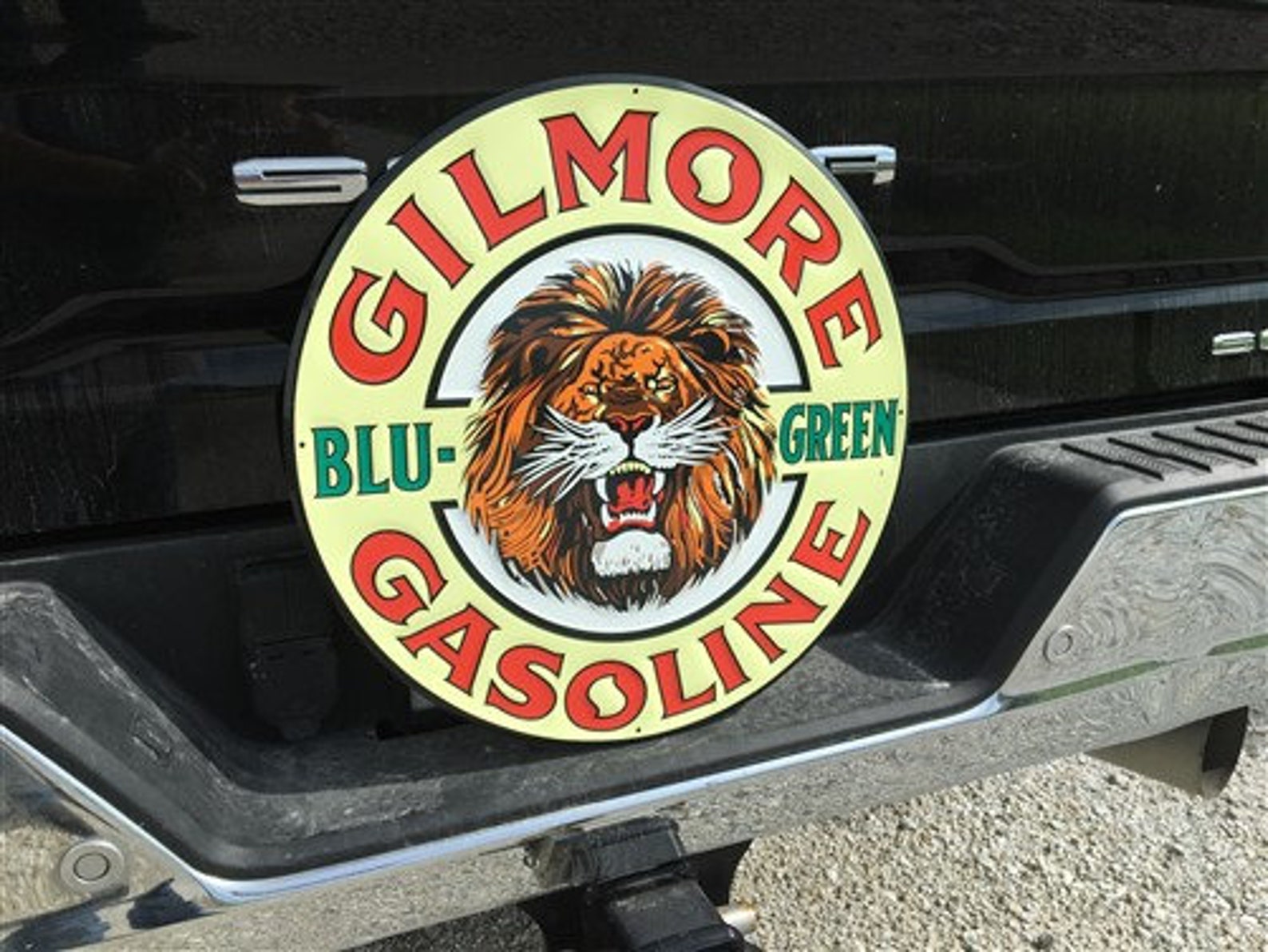 Gilmore Gasoline Blu Green Sign Metal Advertising Sign - Etsy