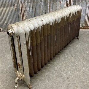 Cast Iron Radiator Heater, Vintage Radiator, American Radiator Co, 24 ...