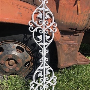 Cast Iron Ornamental Panel, Architectural Salvage, Decorative Metal ...