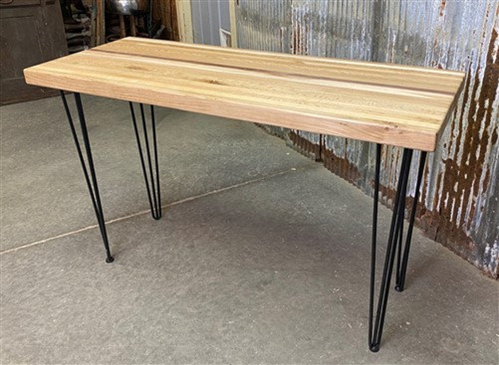 Cutting Board Table, Kitchen Island, Butcher Block Table, Hairpin Legs ...