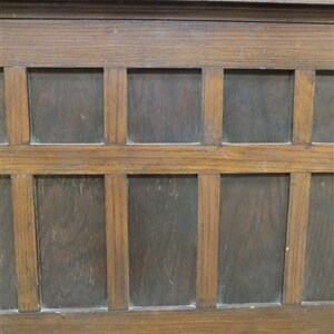 Arts Crafts Catholic Church Altar Rail Gate, Mission Oak Chancel ...