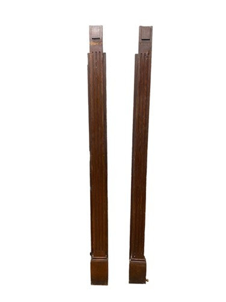 2 Door Jambs Vertical Frame Casing Architectural Salvage - Etsy