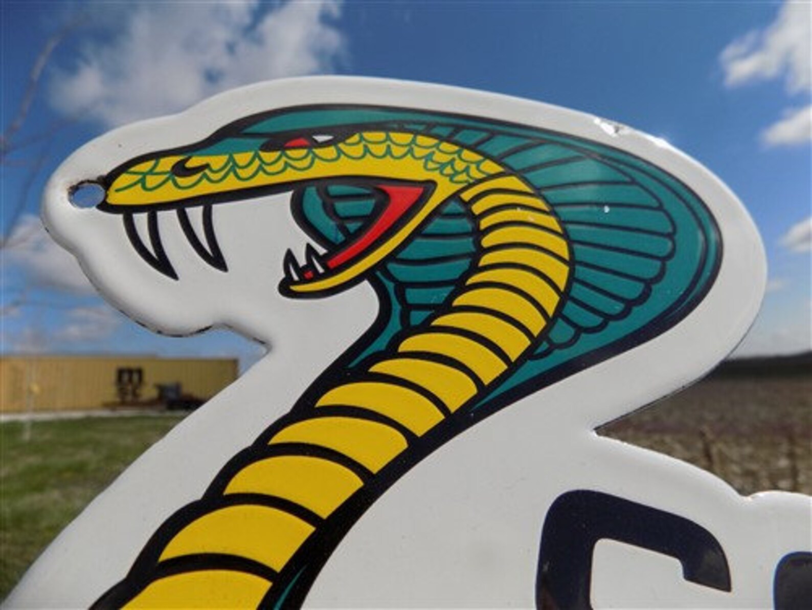 Cobra Jet Sign Metal Porcelain Sign Advertising Sign Ford - Etsy