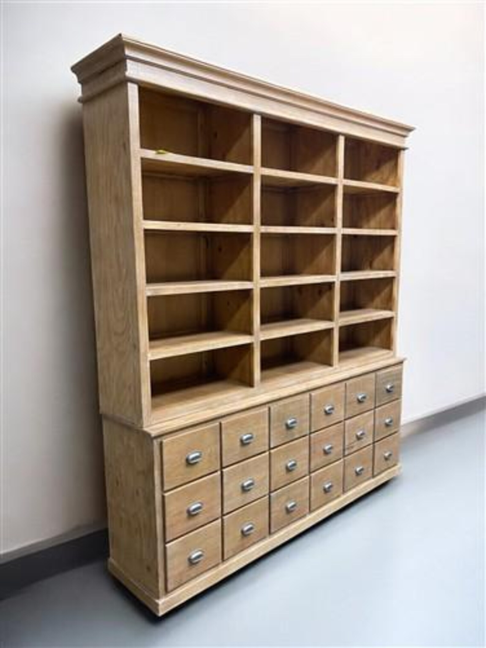 Rustic Apothecary Cabinet, Farmhouse Bookcase, Pharmacy Display Hutch ...