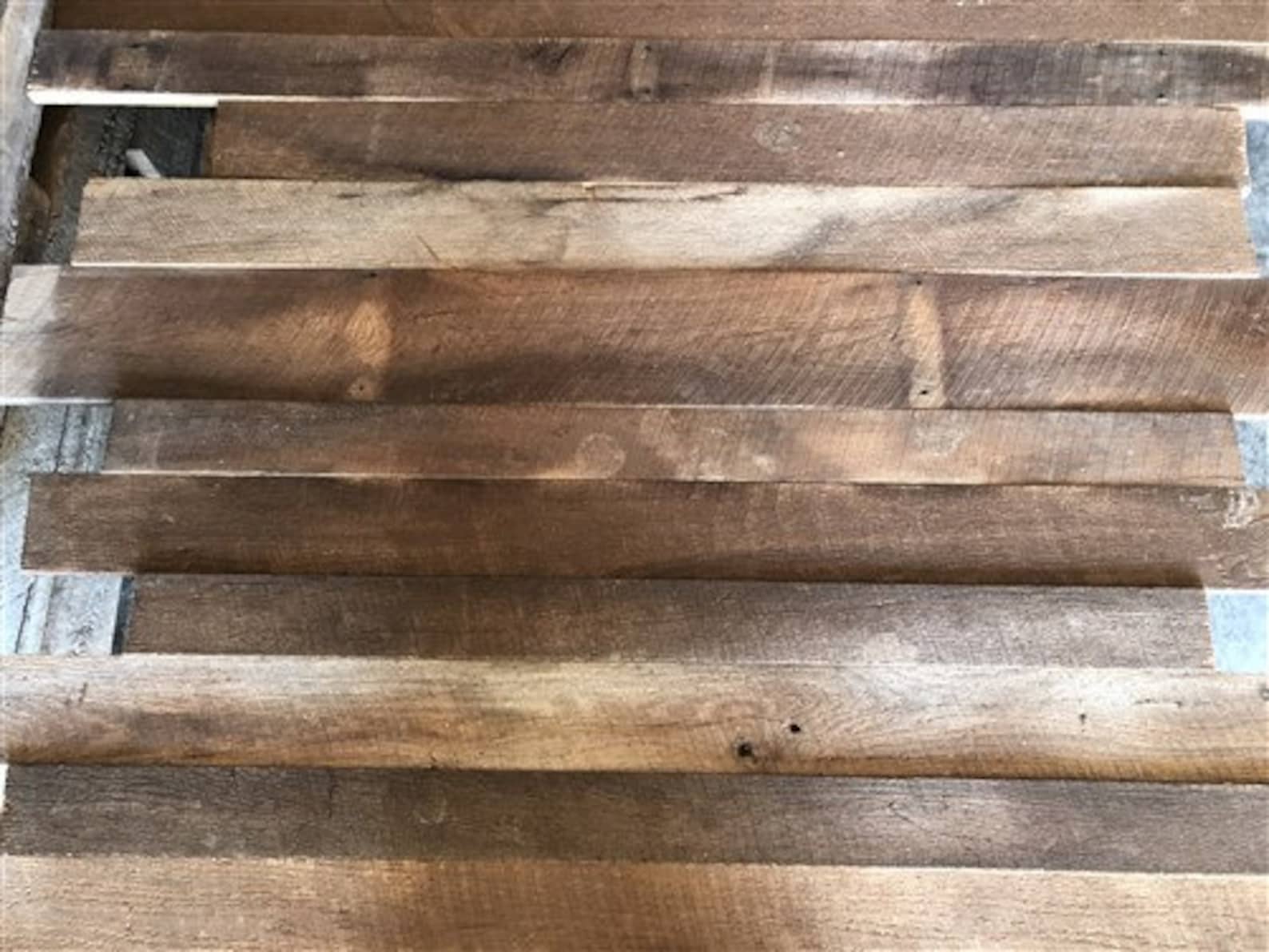 1 by Reclaimed Oak Barn Wood Boards Solid Oak Lumber Planks | Etsy