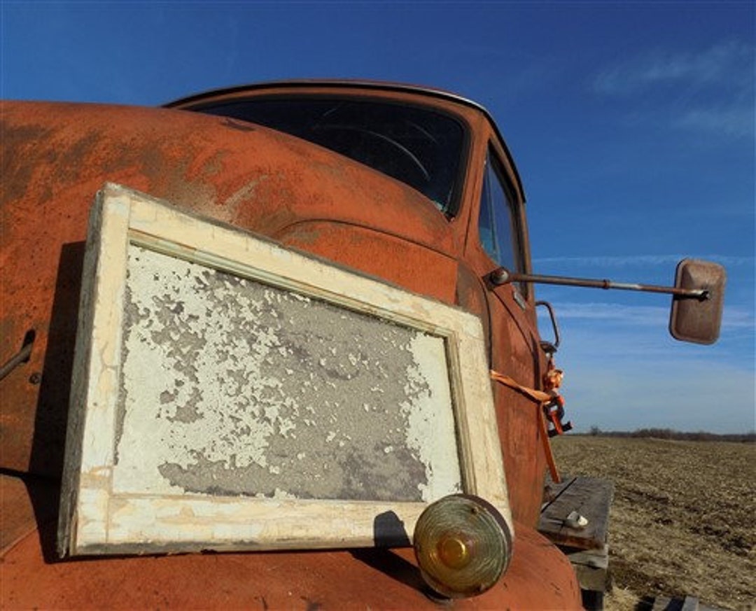 Wood Transom Window, Textured Glass Pane Window, Architectural Salvage ...