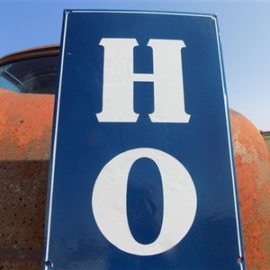 Hood Tires Porcelain Metal Sign, Hood Tires Advertising Sign Gas ...