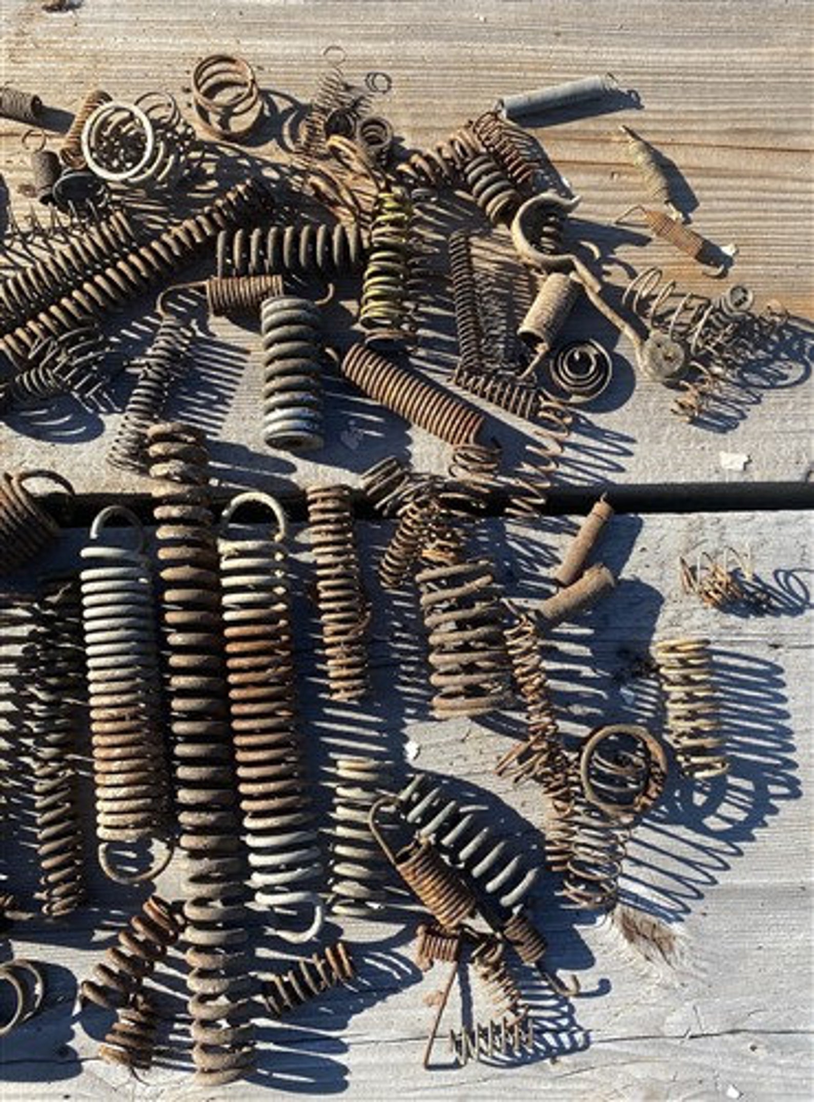 Metal Compression Tension Springs, Spiral Coil Steampunk Vintage ...