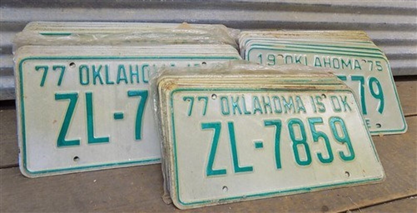 Set of 50 License Plates Lot Vintage Automobile Car Truck Tags | Etsy