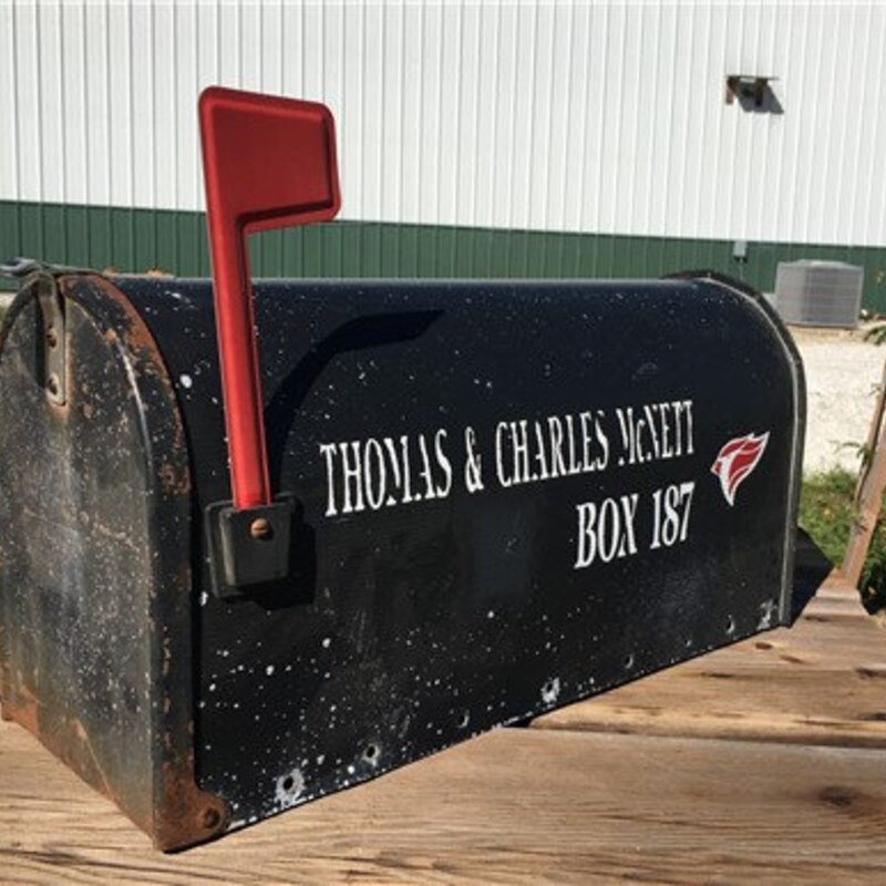 Vintage Mailbox - Etsy