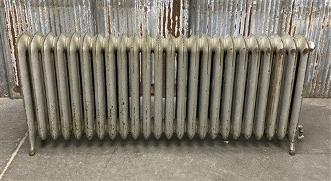 Cast Iron Radiator Heater, Vintage Radiator, American Radiator Co, 24 ...