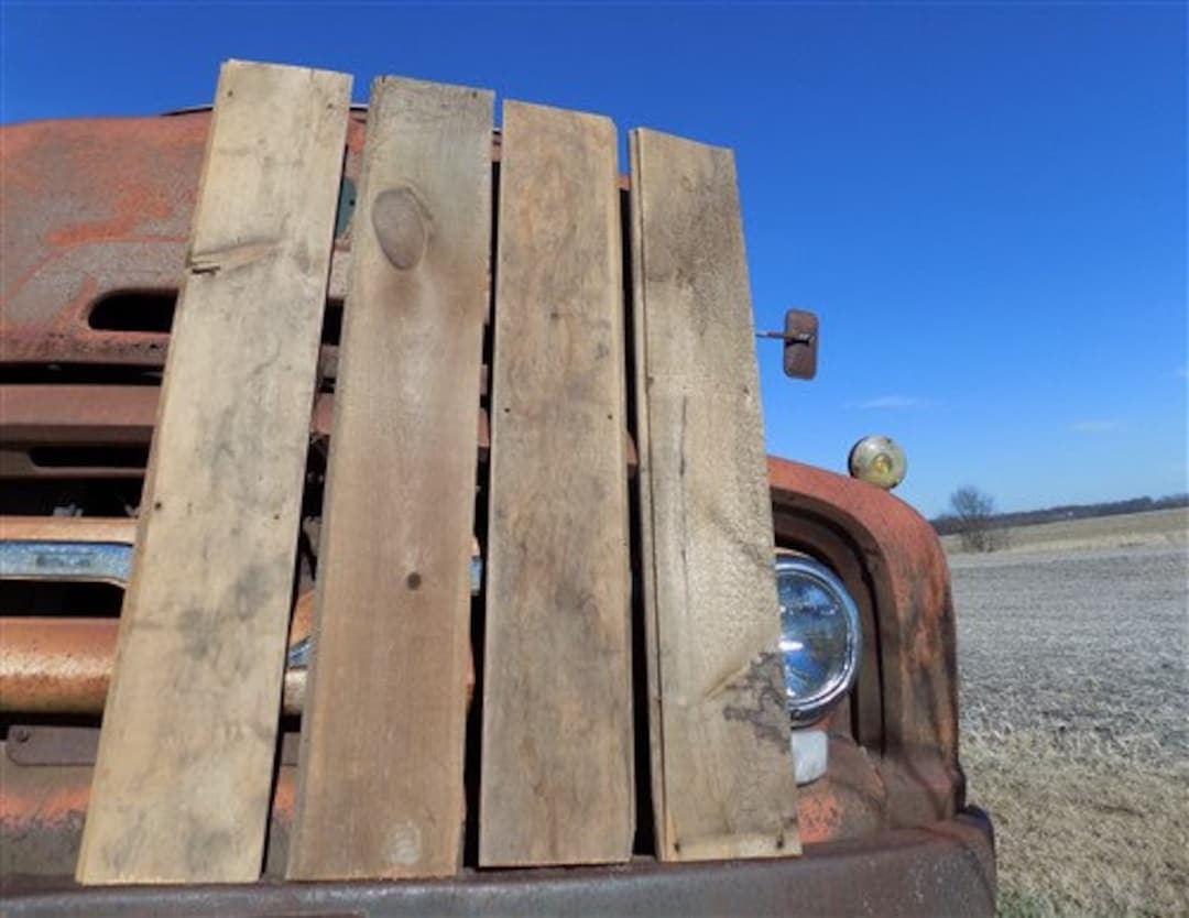 4 Barn Wood Reclaimed Planks, Wall Siding Boards, Rabbet Edge Lumber ...