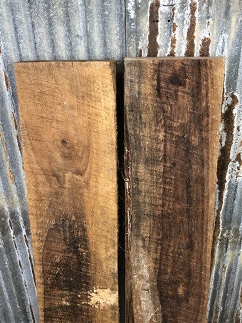 2 Barn Wood Reclaimed Slabs Wall Siding Boards Lumber - Etsy