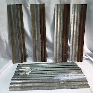 12 Tin Sheet Pieces, Art Craft Accent Tin, Decorative Backsplash ...