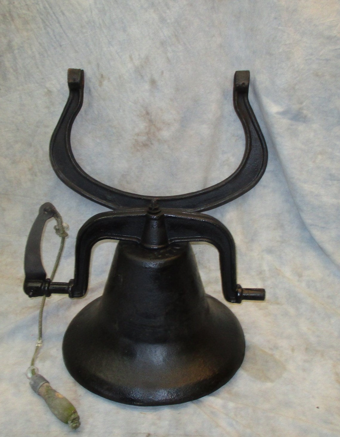 14 Inch Cast Iron Independence 1776 Bell Clapper Yoke Church | Etsy