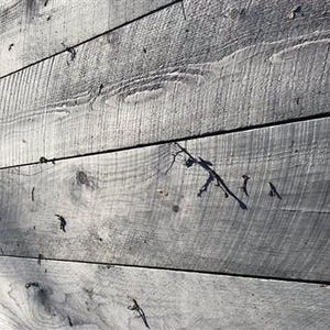 New Rustic Gray Barn Siding, Weather Lumber Wood Plank, Barn-style ...