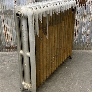 Cast Iron Radiator Heater, Vintage Radiator, American Radiator Co, 17 ...