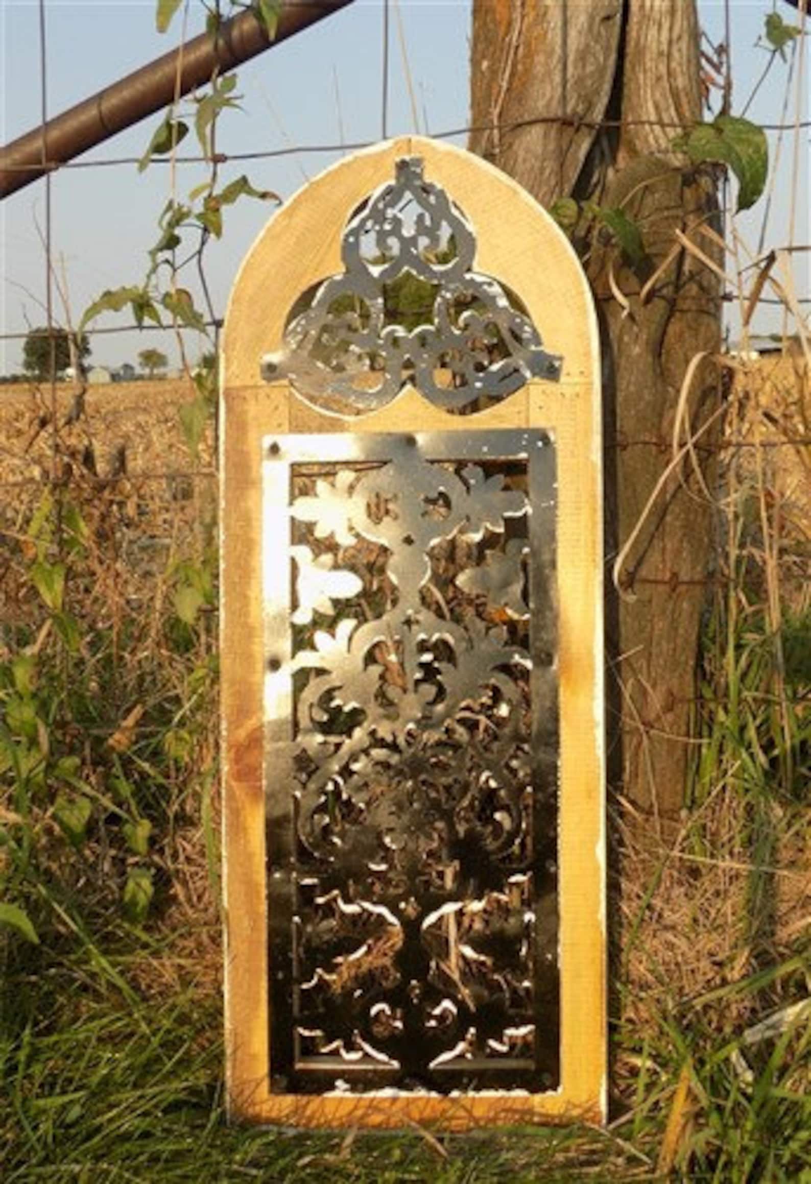 Cathedral Clover Window Frame Gothic Church Fretwork - Etsy