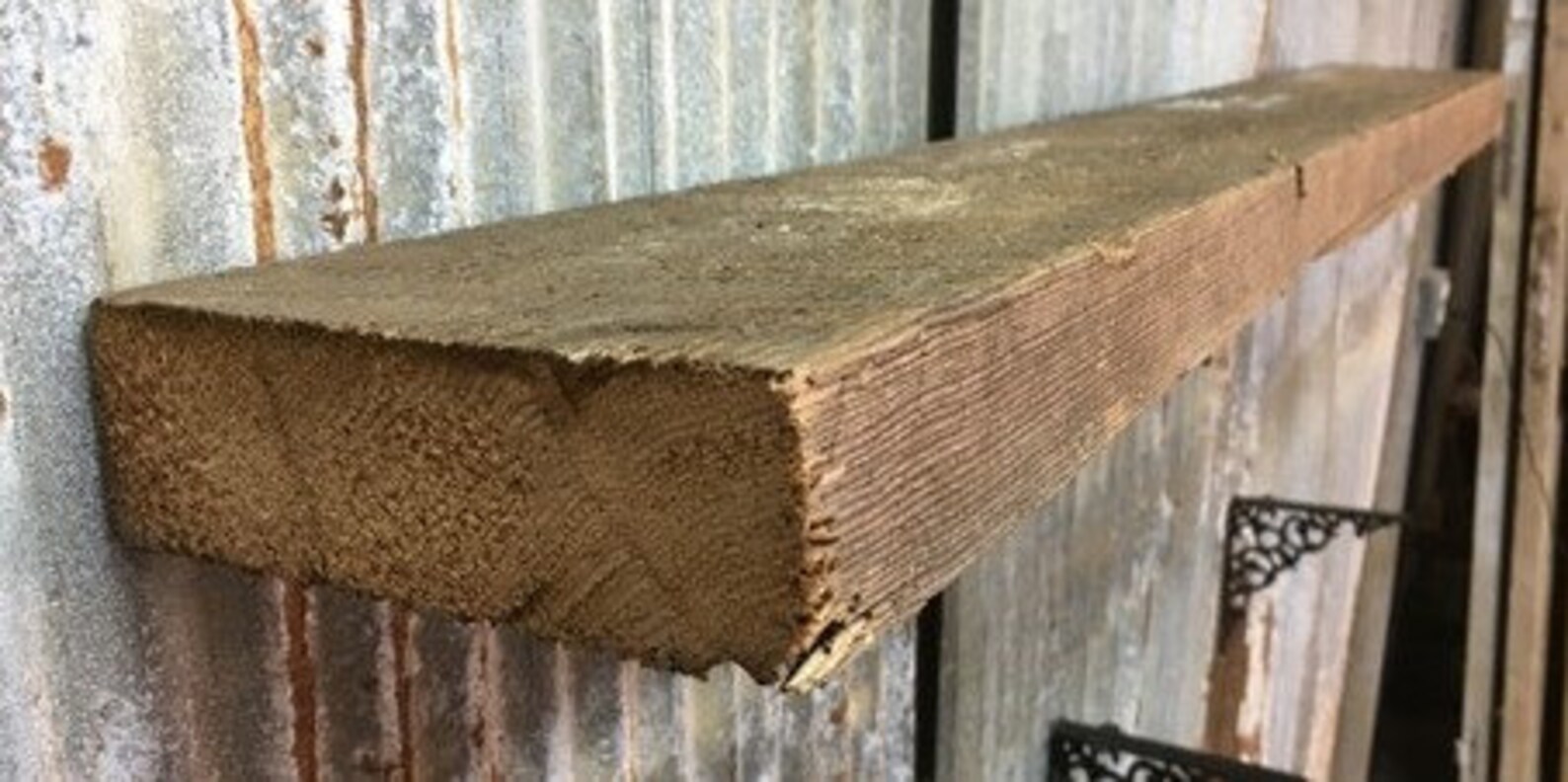 Floating Shelf Solid Pine 2x6 Wood Fireplace Mantel Wall - Etsy