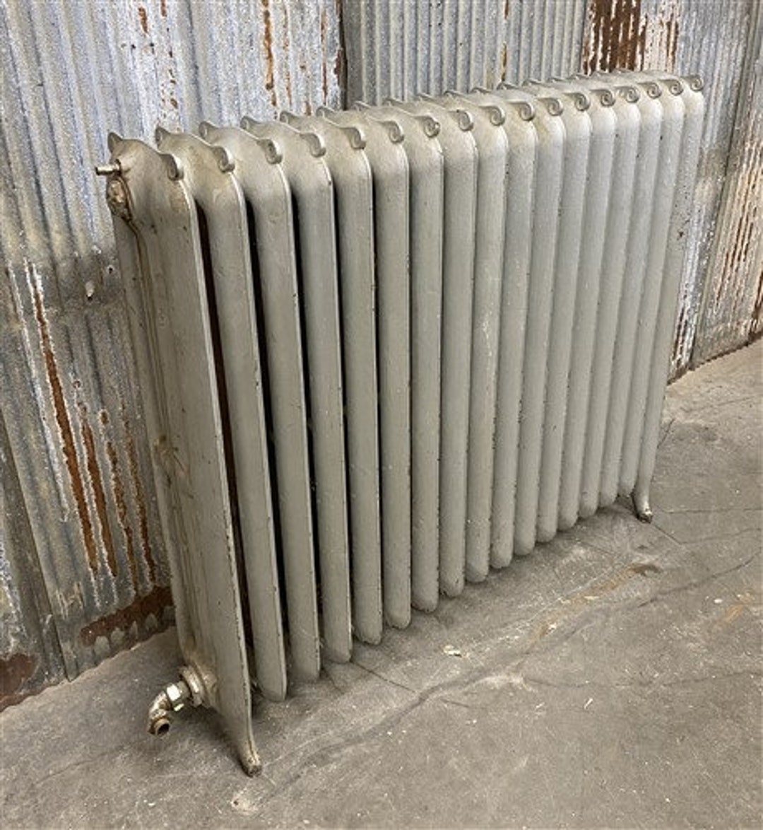 Cast Iron Radiator Heater, Vintage Radiator, American Radiator Co, 17 ...