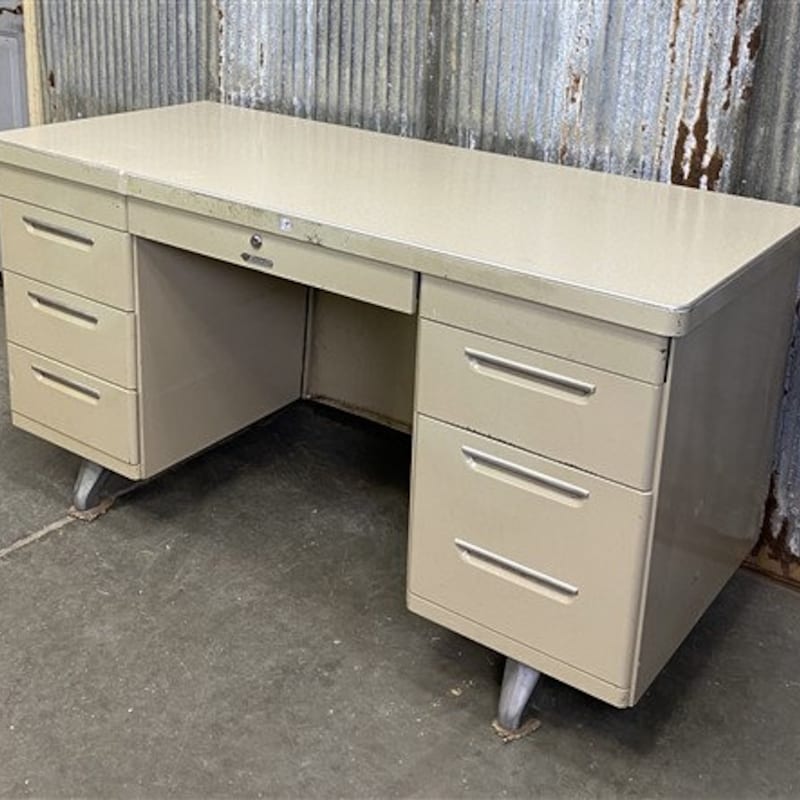 Metal Desk - Etsy