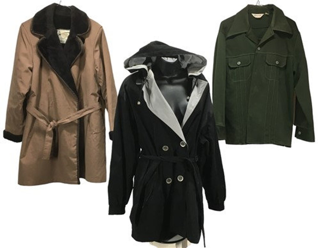 Vintage Outerwear Coats, London Fog Coat, Outbrook Jacket, Wrangler ...