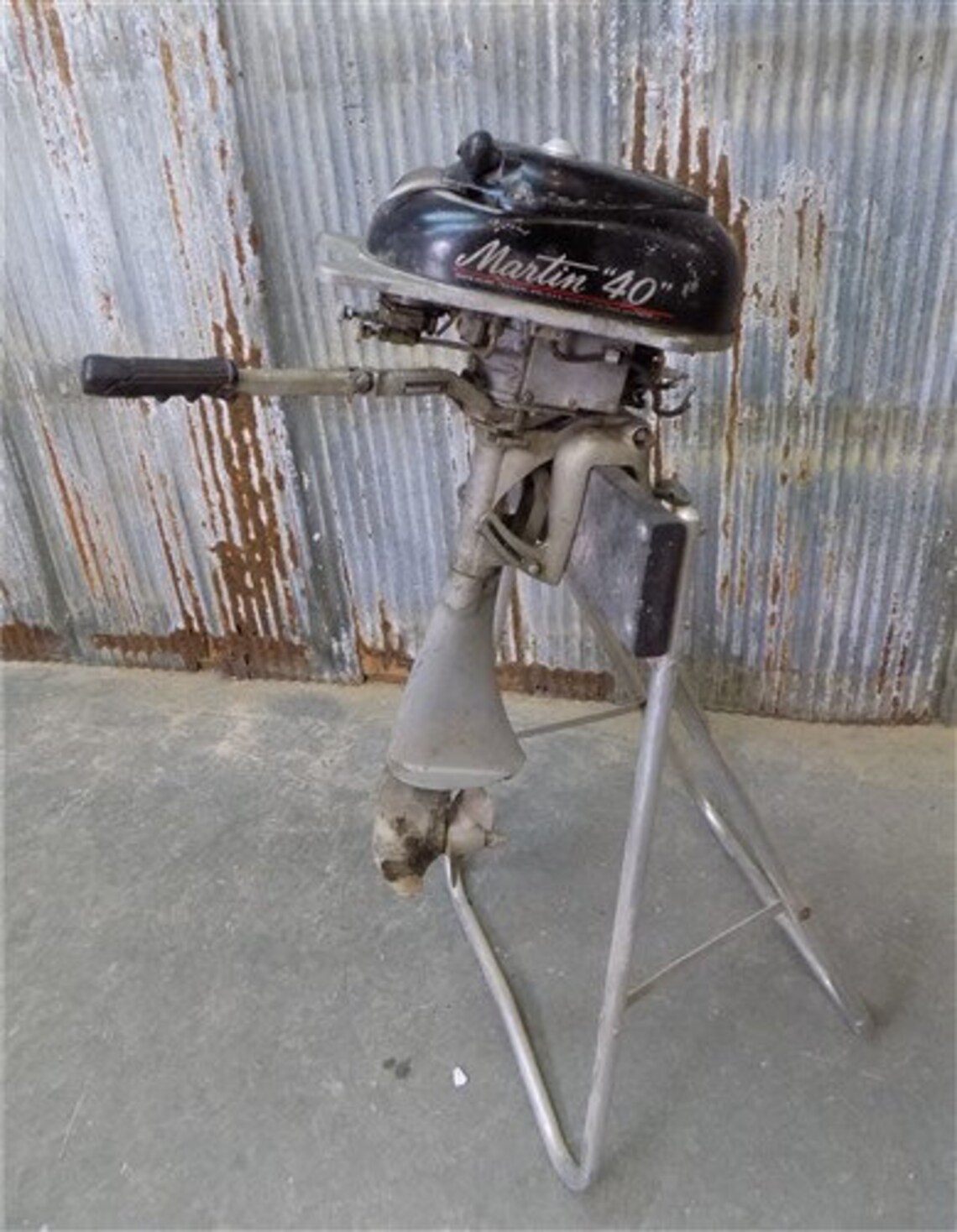 1948 Martin 40 Outboard Boat Motor, Classic 4.5 Hp Boat Motor, Serial ...