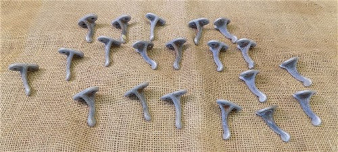 20 Gym Locker Hooks, Metal Jr High School Locker Hooks, Vintage Gym ...