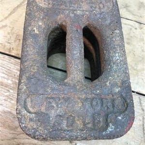 30 Lb Platform Scale Weight Test Doorstop Hitching Post Anvil Swage ...