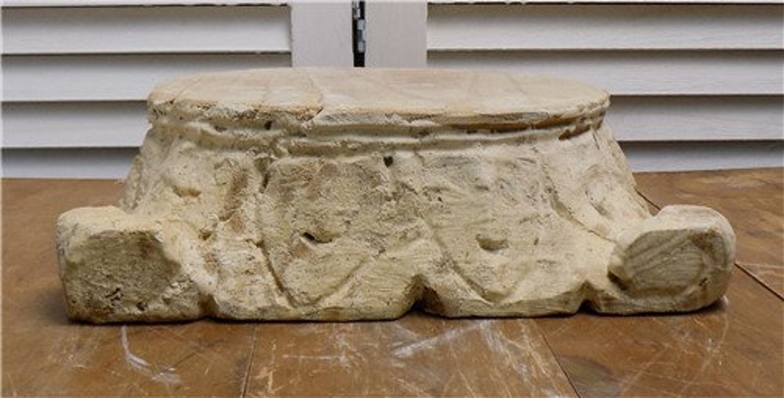 Wooden Architectural Column Base Ionic Column Plinth Wood | Etsy