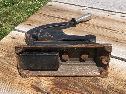 Cummins System Special Perforator Vintage Bank Check Press - Etsy