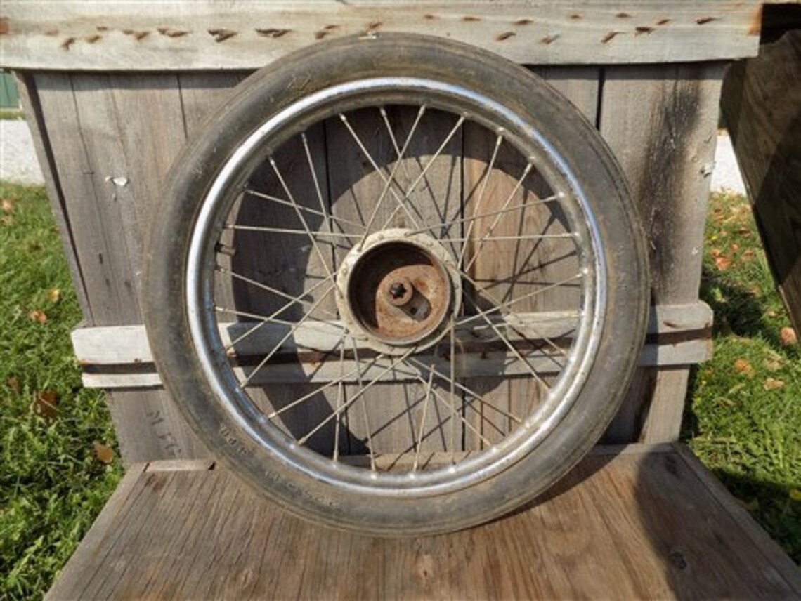 2 Vintage Metal Spoke Baby Buggy Wheels Pedal Car Garden Cart - Etsy