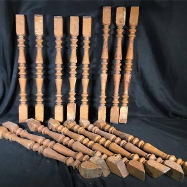 Wood Spindles - Etsy