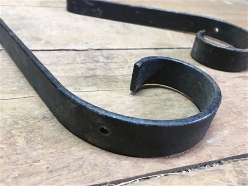 2 Elegant Curved Shelf Brackets Art Deco Clock Shelf Wall - Etsy