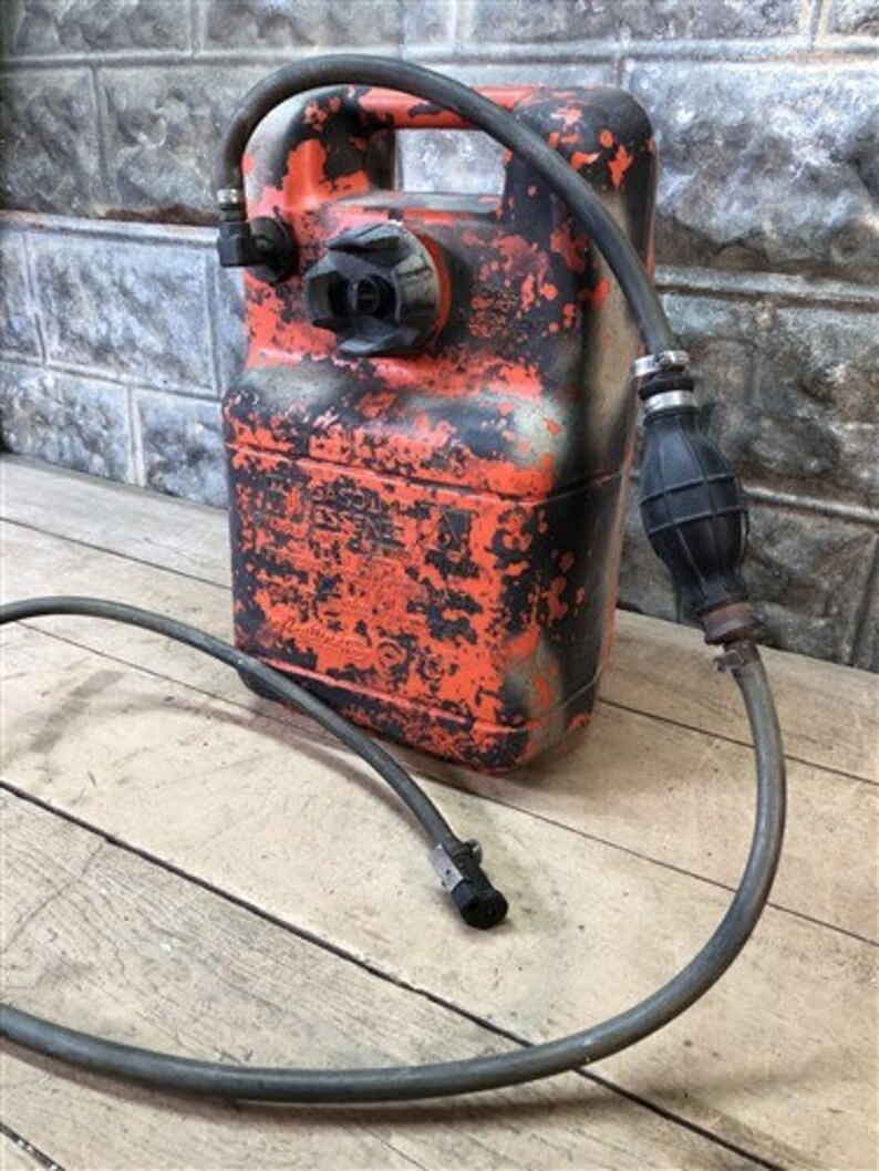 3 Gallon Neptune Gasoline Gas Fuel Tank, Outboard Boat Motor Fuel ...