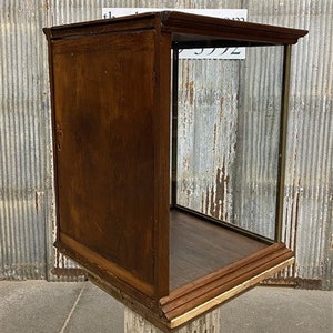 Countertop Showcase, General Store Display, Vintage Wood Framed Glass ...