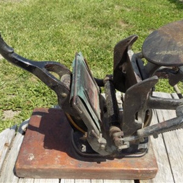 Letterpress Table - Etsy