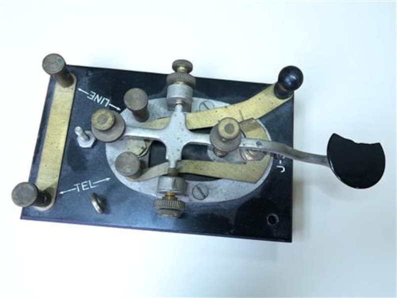 Vintage J-38 US Army Signal Corps Telegraph Key WWII Era Morse Code ...