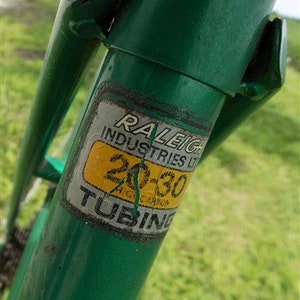 1977 Raleigh Sport Bicycle, 20-30 High Carbon Tubing, Serial #NH7071287 ...