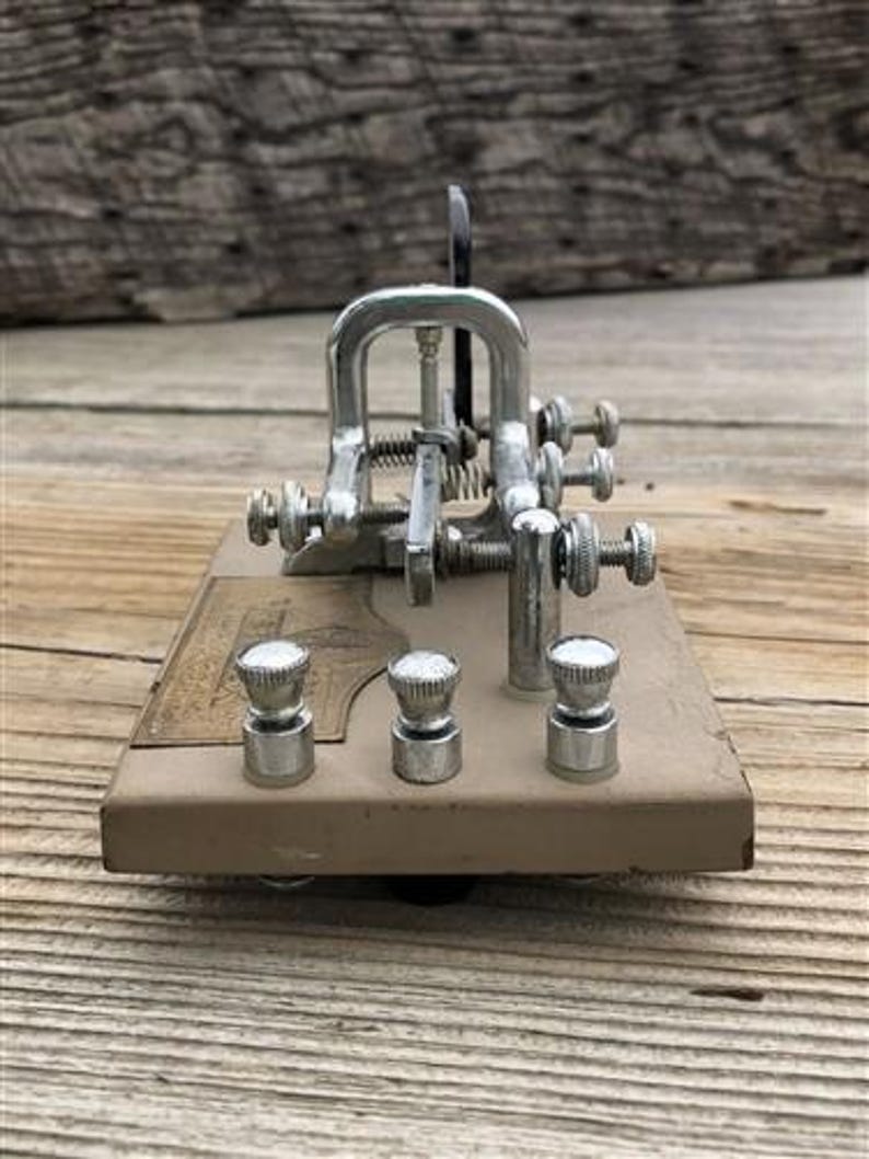 Telegraph Key, Morse Code, Vibrokeyer, Ham Radio, Iambic Paddles ...