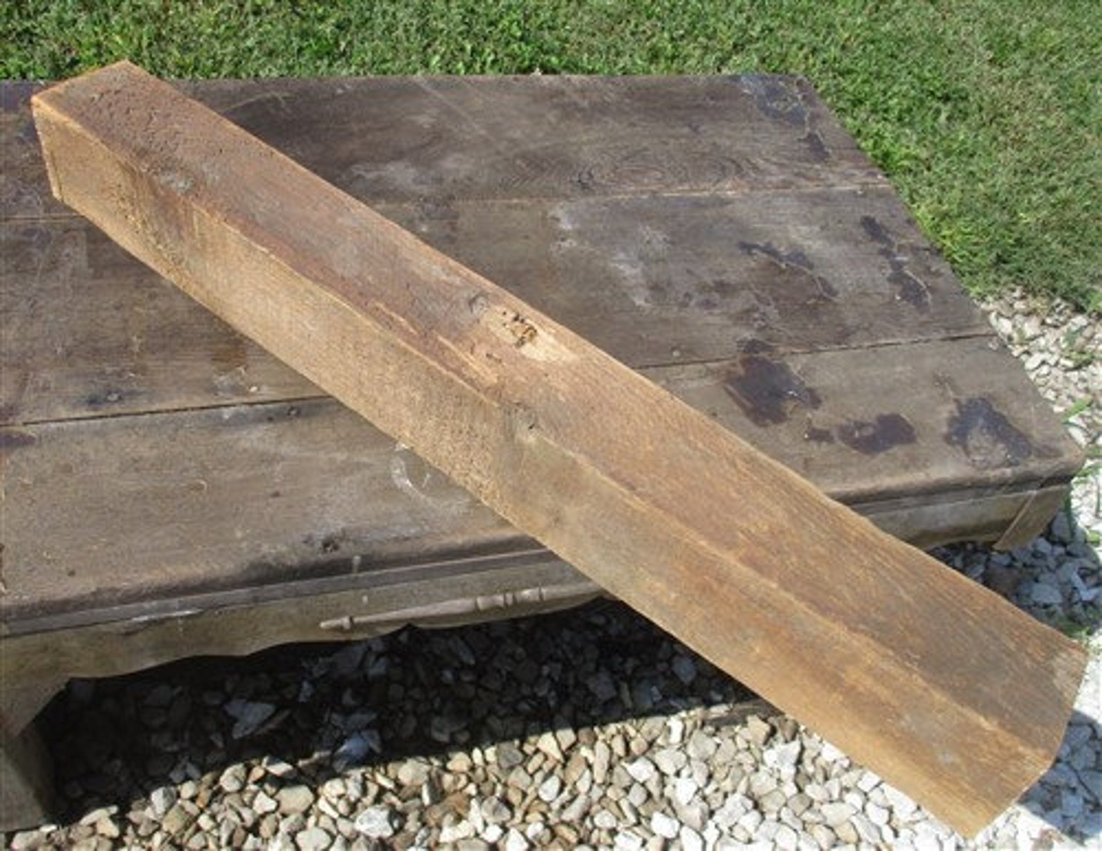 Reclaimed Barn Beam Wood Shelf Architectural Salvage - Etsy